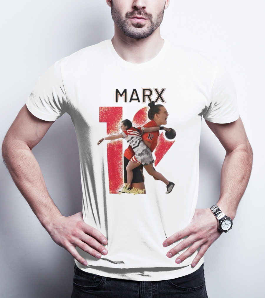 Marx Number 12 Madyson Signature Bowling Action T-Shirt
