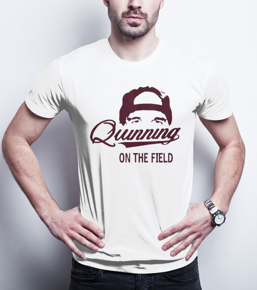 Quinning On The Field Washington Commanders Hat T-Shirt
