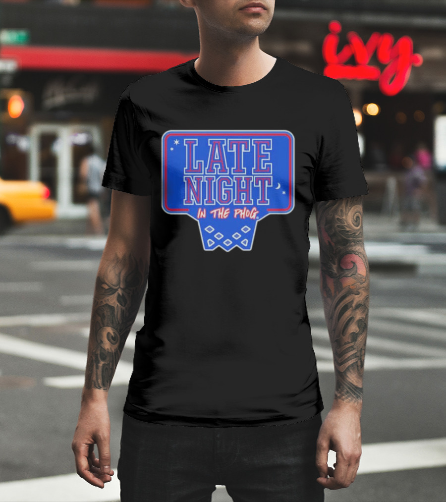 Late Night In The Phog Kansas Jayhawks Basketball Event T-Shirt