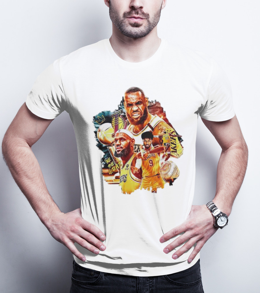 Lebron James Bronny James Lakers Be The Goat T-Shirt