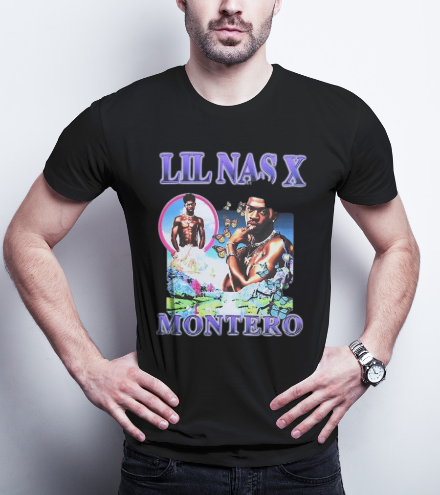 Lil Nas X Montero Butterflies Surreal T-Shirt