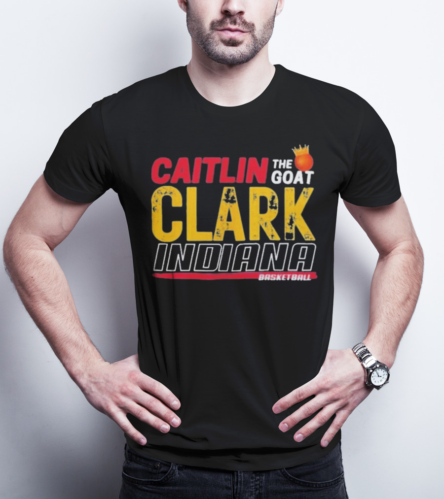 Caitlin Clark The Goat Indiana Basketball T-Shirt