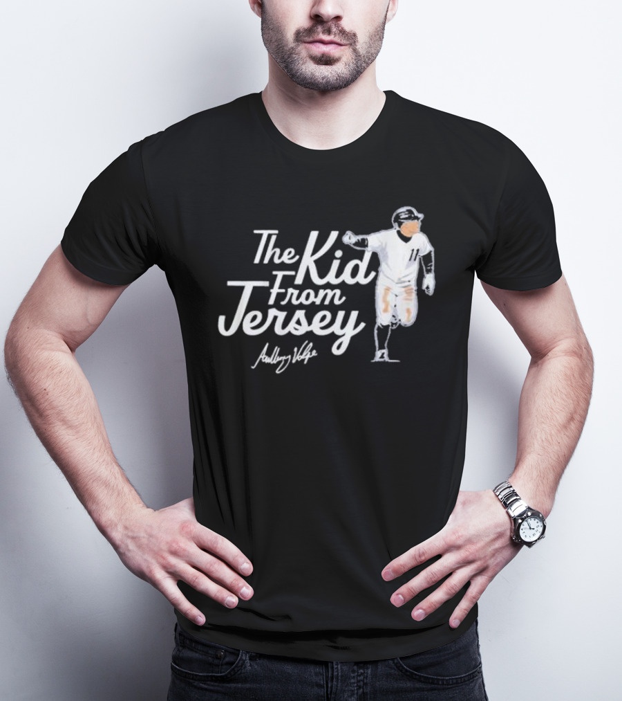 The Kid From Jersey Anthony Volpe New York Yankees Iconic T-Shirt