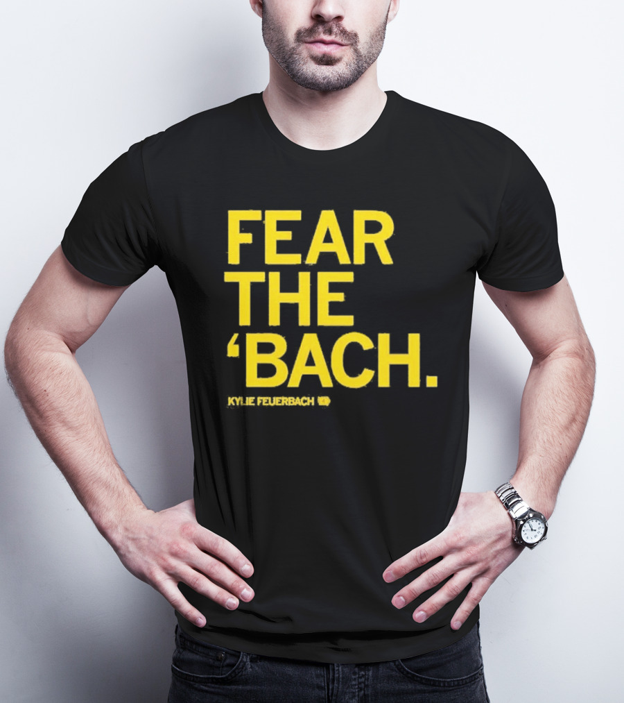 Fear The 'Bach Kylie Feuerbach Iowa Hawkeyes T-Shirt