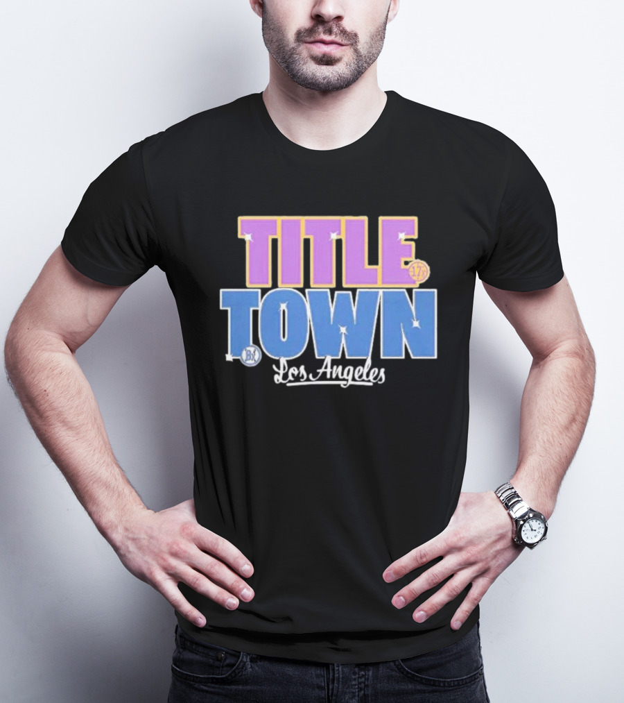 Title Town Los Angeles Dodgers World Champs T-Shirt