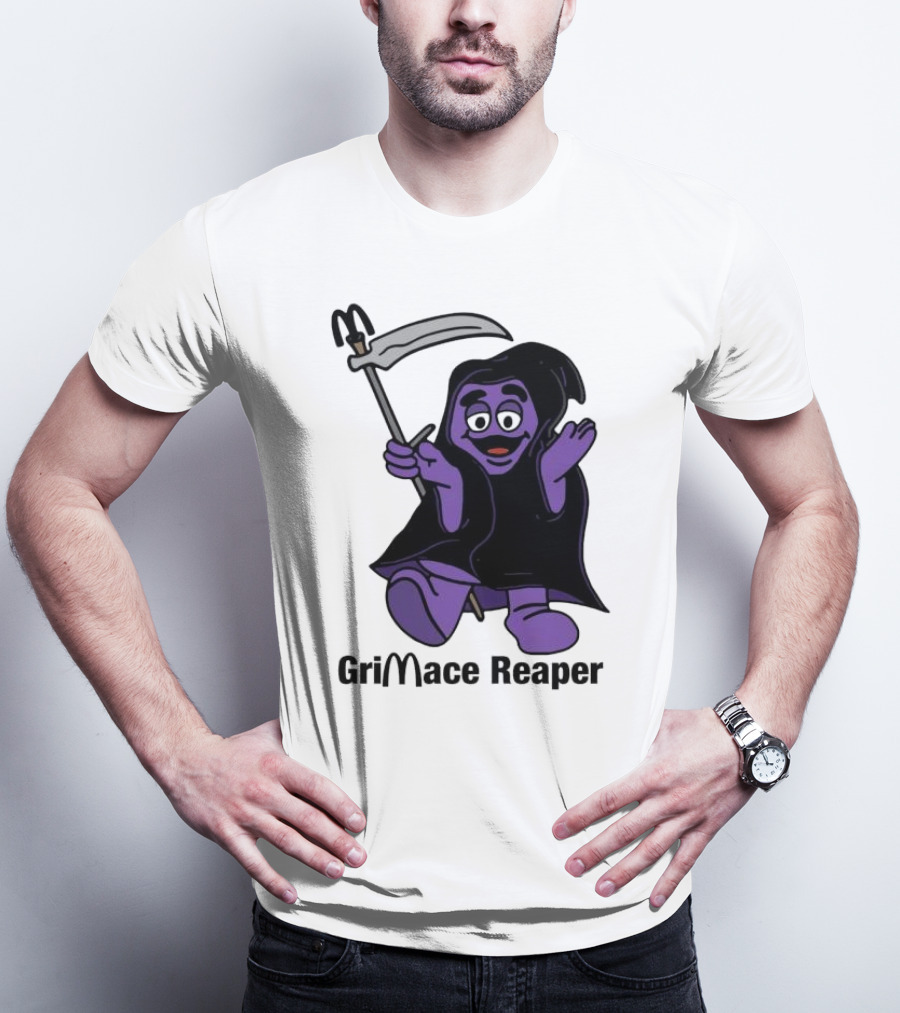 Grimace Reaper Grimace McDonald’s Crossover T-Shirt