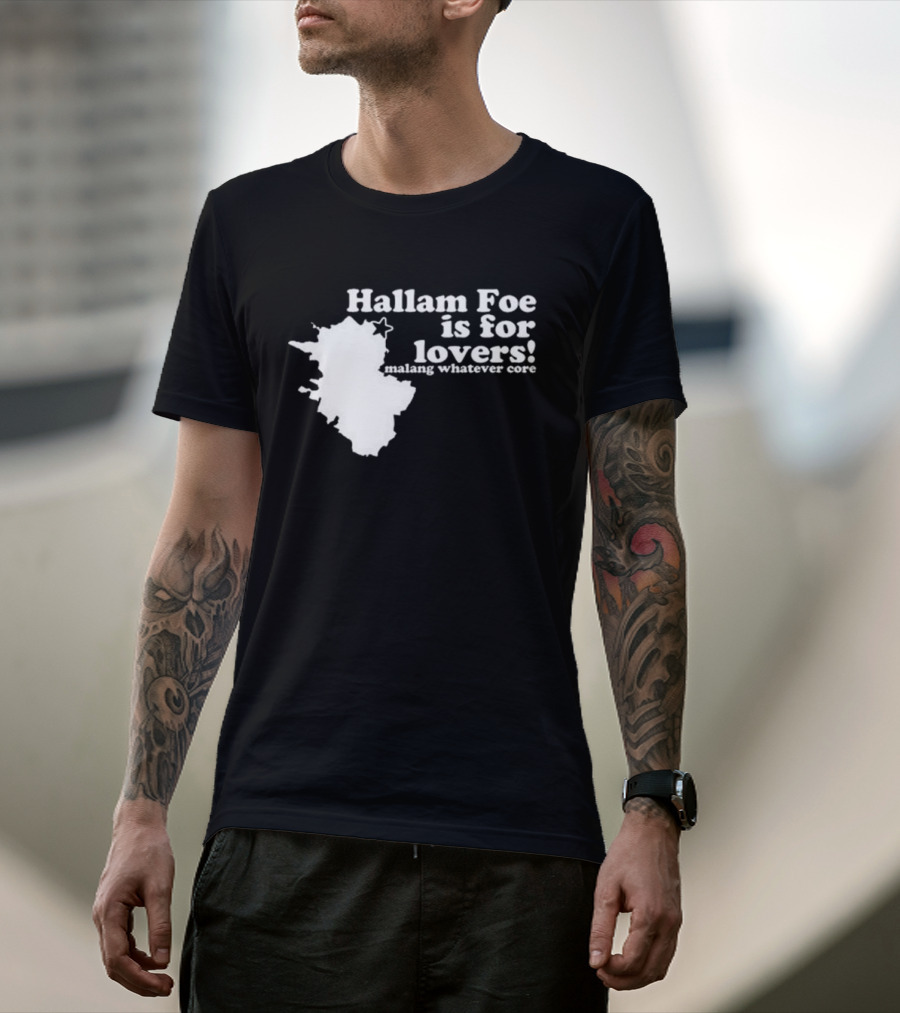 Hallam Foe Is For Lovers Malang Whatever Core Map Star T-Shirt