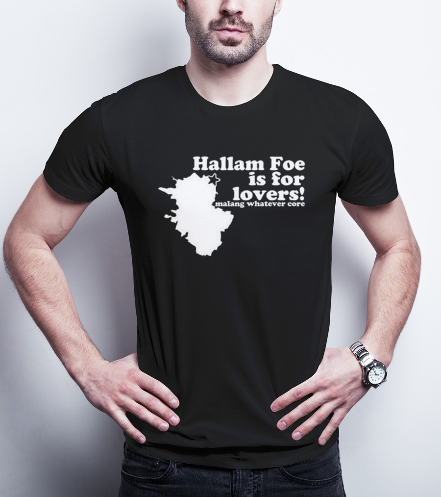 Hallam Foe Is For Lovers Malang Whatever Core Map Star T-Shirt