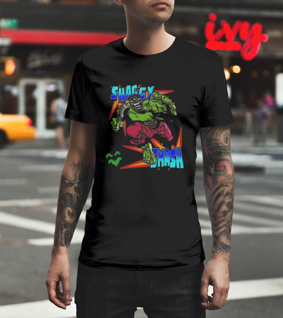 Shaggy Smash The Shaggy Show Smash New T-Shirt