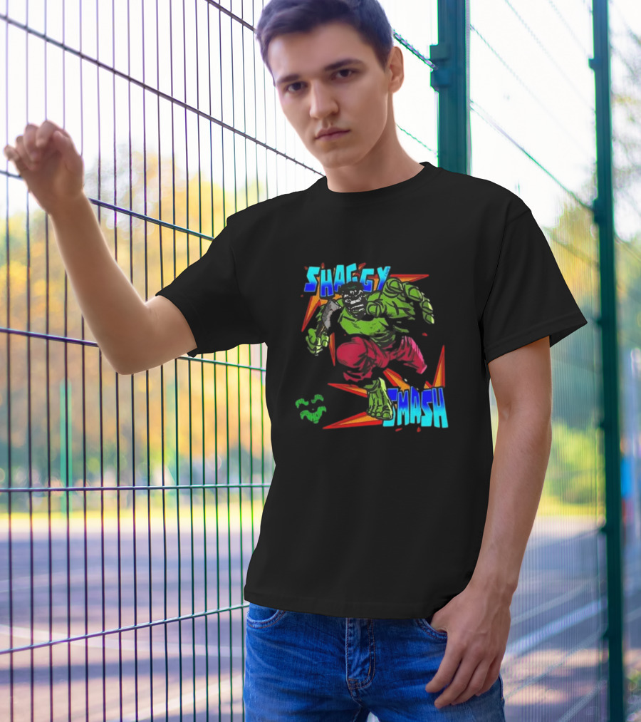 Shaggy Smash The Shaggy Show Smash New T-Shirt