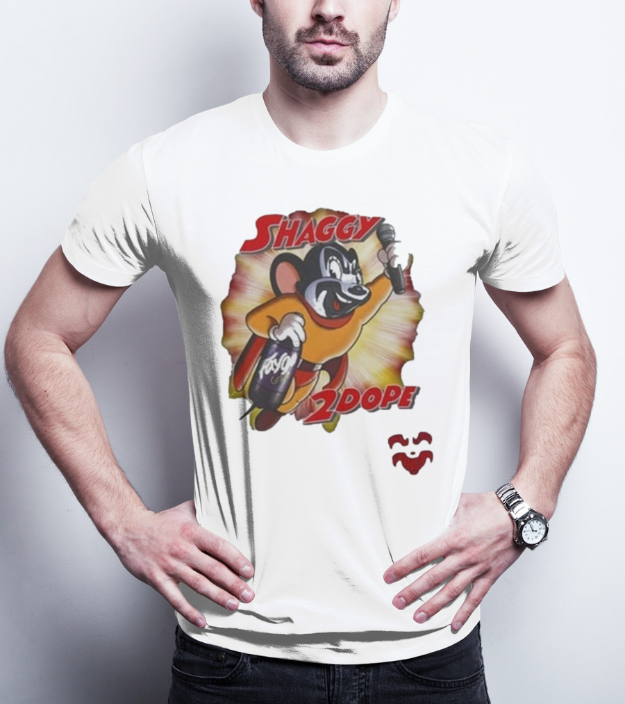 Shaggy 2 Dope Mighty Faygo Mouse Microphone Iconic T-Shirt