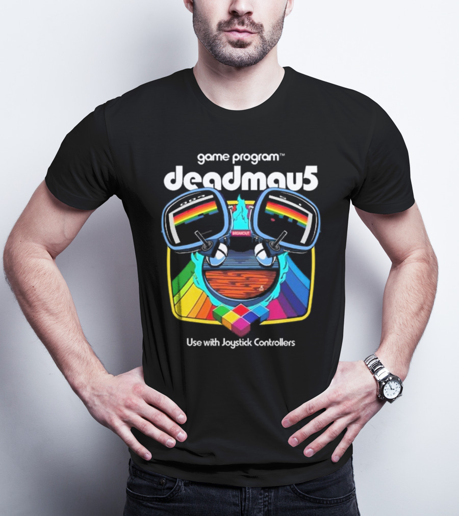 Game Program Deadmau5 Breakout Use With Joystick Controllers T-Shirt