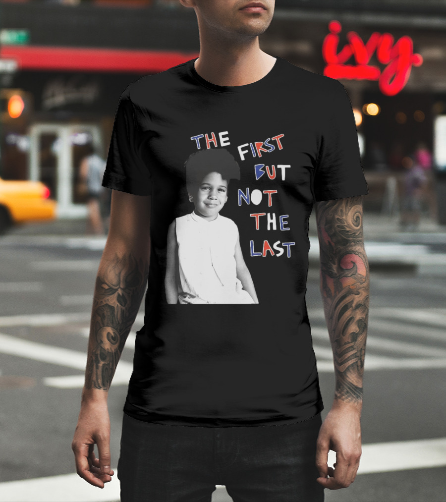Cleo Wade The First But Not The Last Vintage Style Black And White Youthful T-Shirt