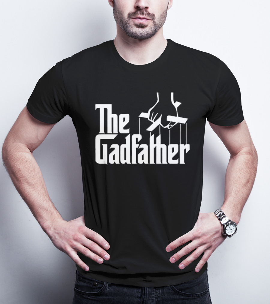 The Gadfather Gad Saad Parody Puppet Strings T-Shirt