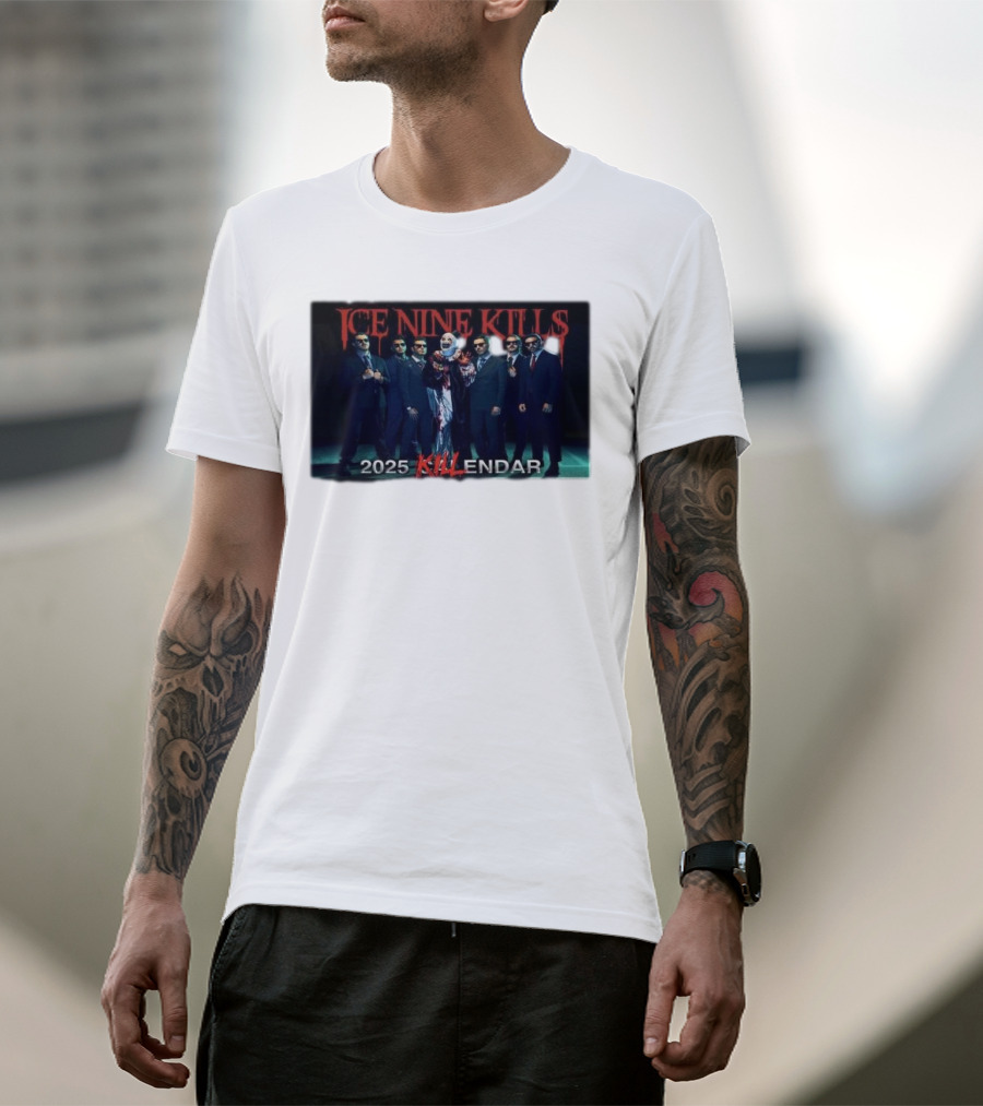 Ice Nine Kills 2025 Killendar Holiday T-Shirt