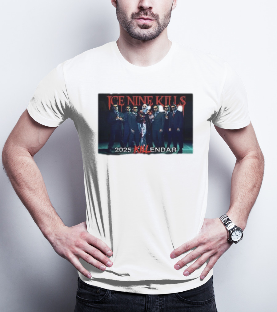 Ice Nine Kills 2025 Killendar Holiday T-Shirt