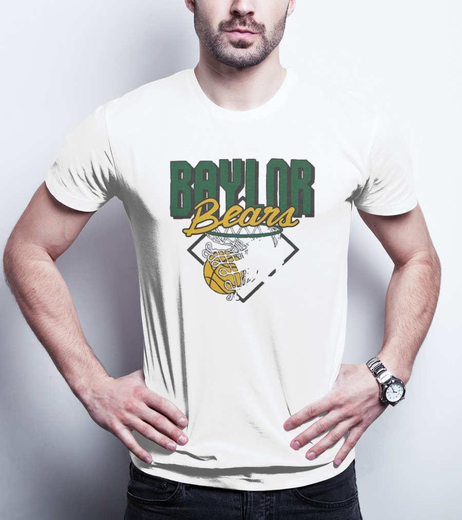 Baylor Bears Basketball Nothing But Net T-Shirt