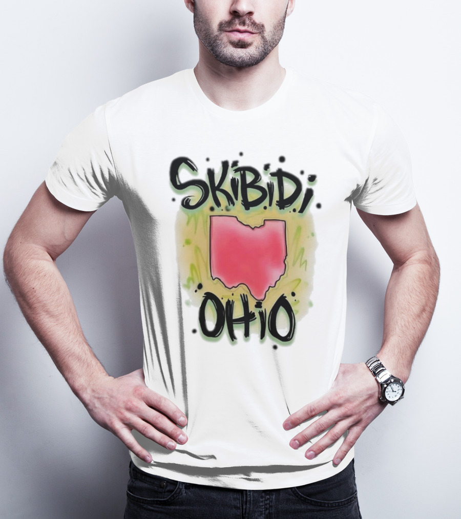 Foolish Gamers Skibidi Ohio Map T-Shirt