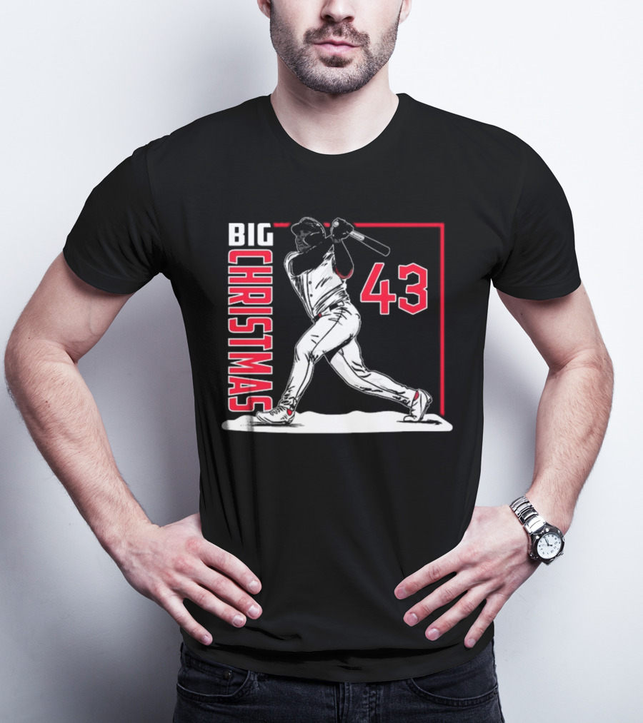 Big Christmas 43 Baseball Cleveland Guardians T-Shirt