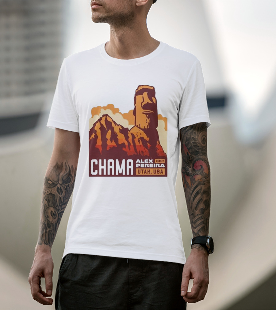 Chama Alex Pereira 307 Stonehead Utah USA T-Shirt
