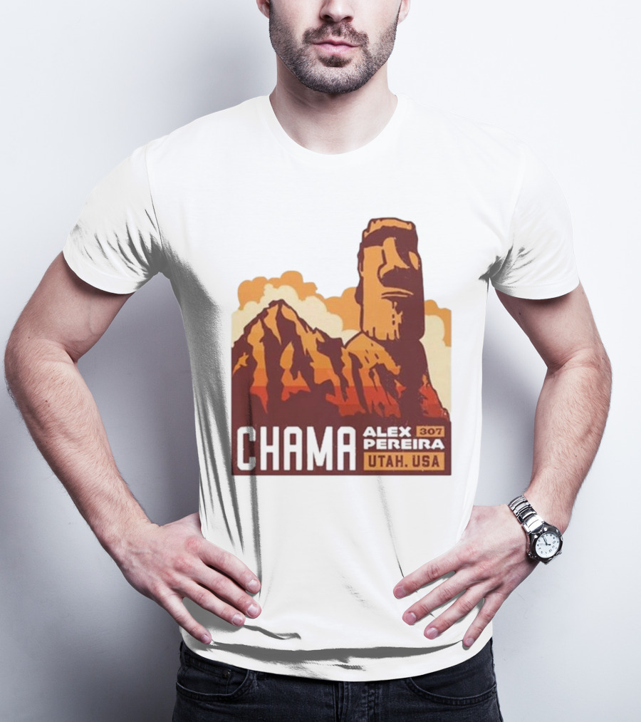 Chama Alex Pereira 307 Stonehead Utah USA T-Shirt