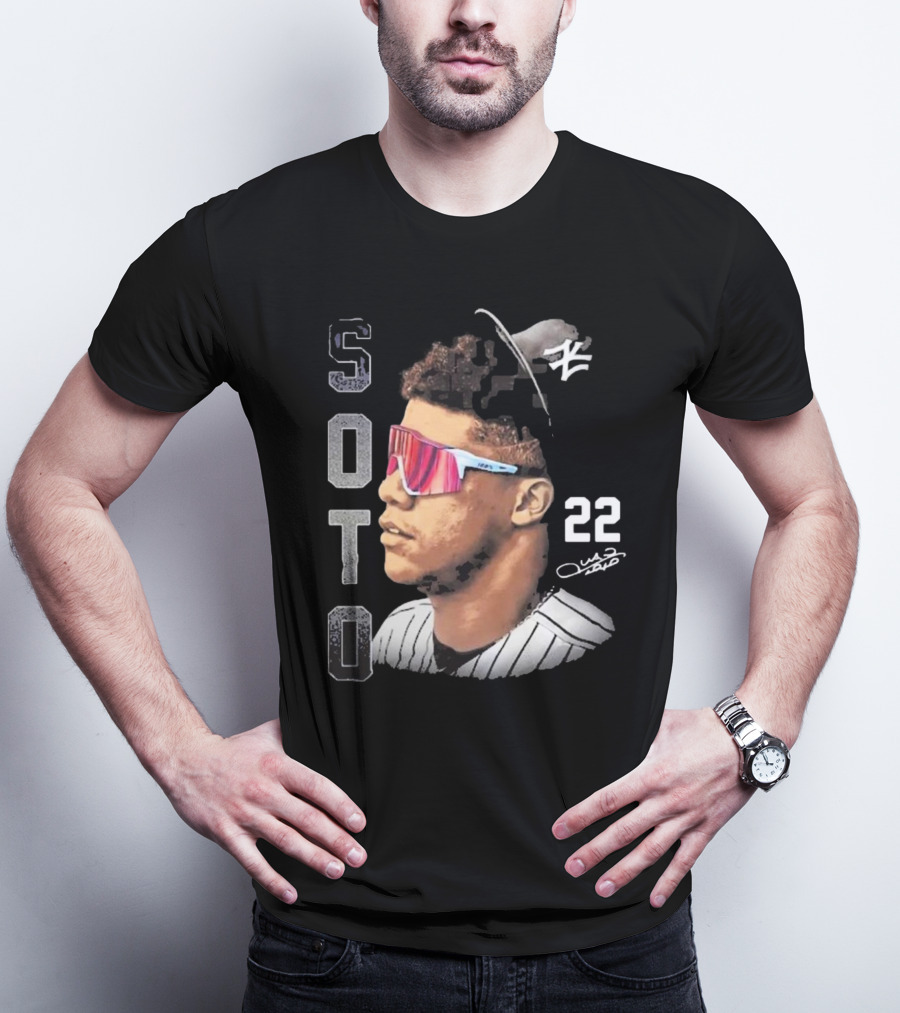 Soto 22 New York Yankees Juan Signature T-Shirt