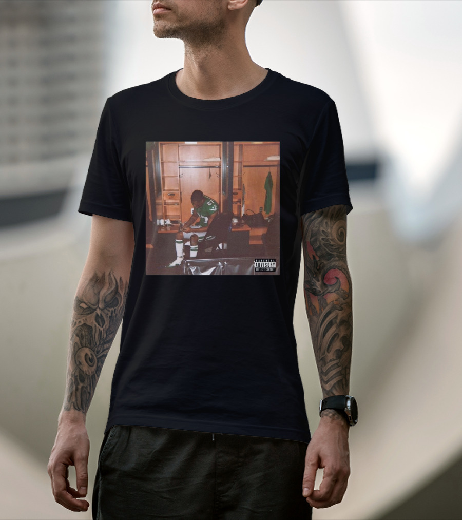Quinyon Mitchell Parental Advisory Locker Room Moment T-Shirt