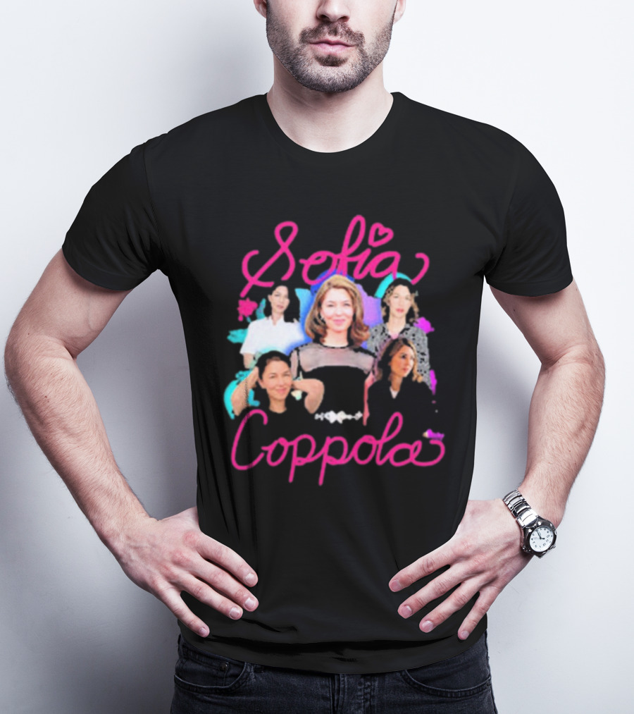 Sofia Coppola Photos Collage T-Shirt