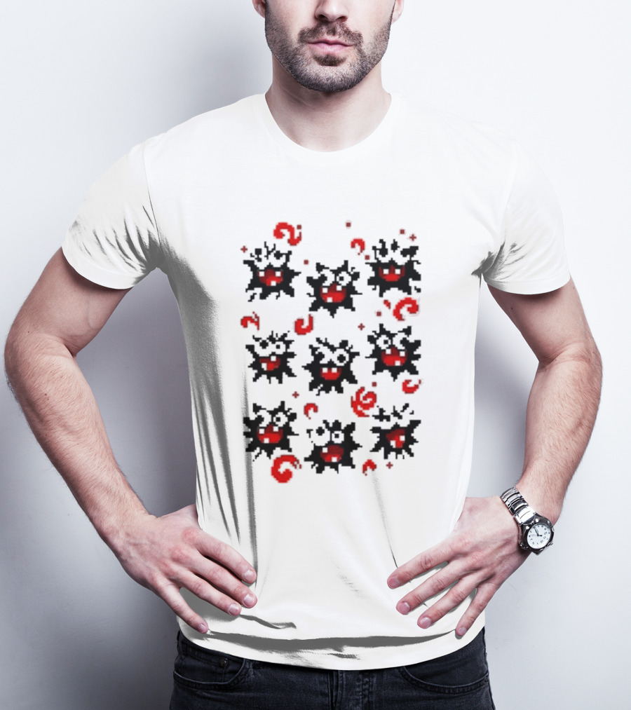Super Mario World 2 Yoshi’s Island Fuzzies Dizzy Dancing T-Shirt