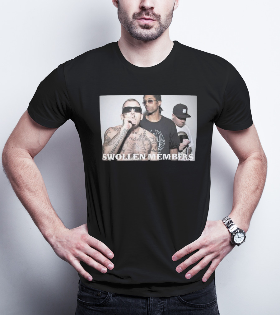 Subnoize Swollen Members Armed To The Teeth Group Image T-Shirt