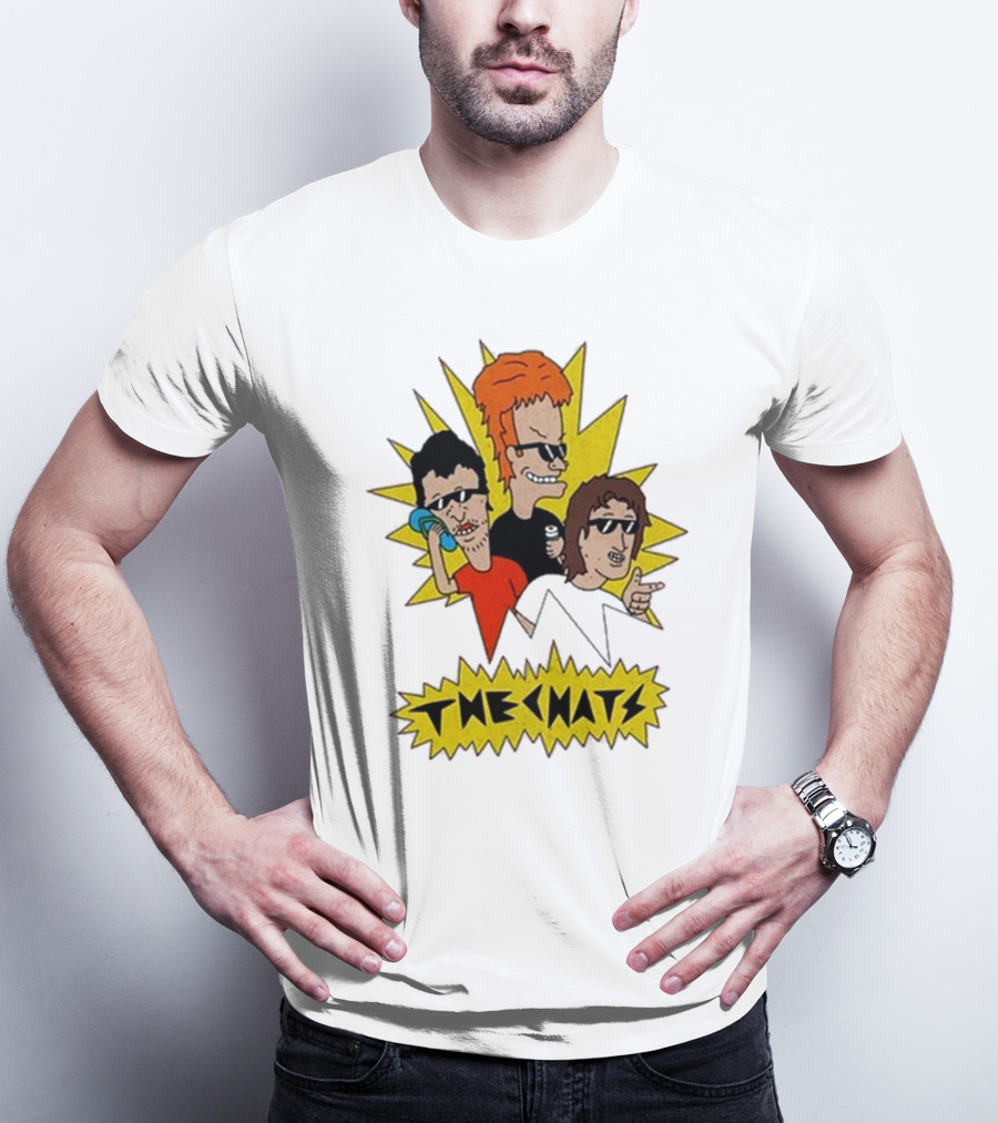 The Chats Beavis Butthead White T-Shirt