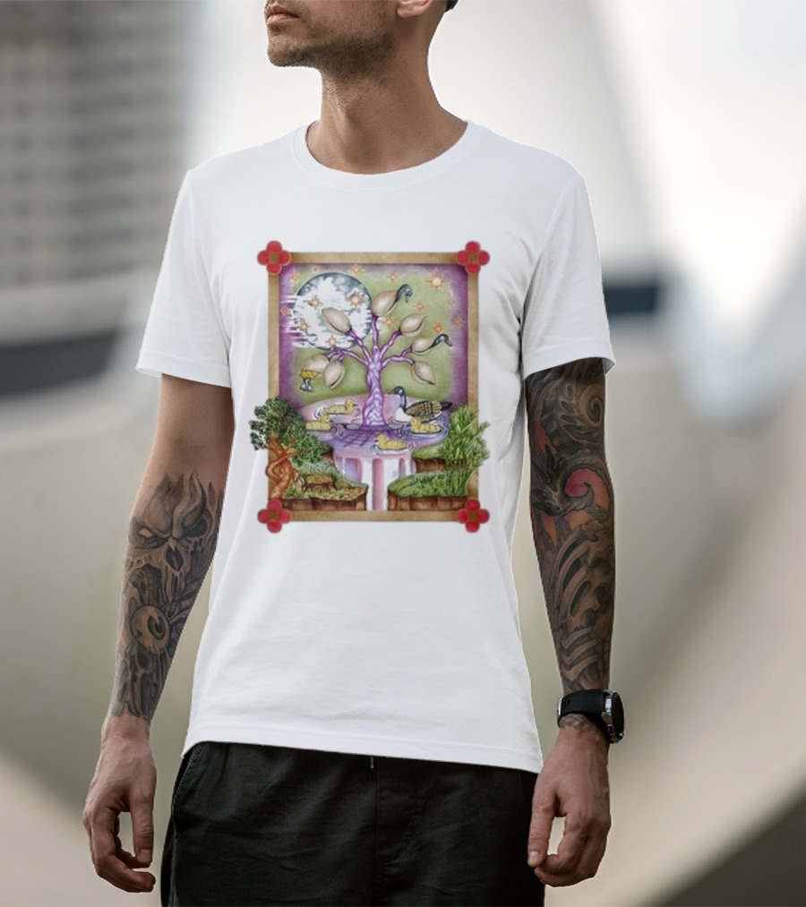 Crumbtheband Crumb Amama Enchanted Tree And Celestial Harmony T-Shirt