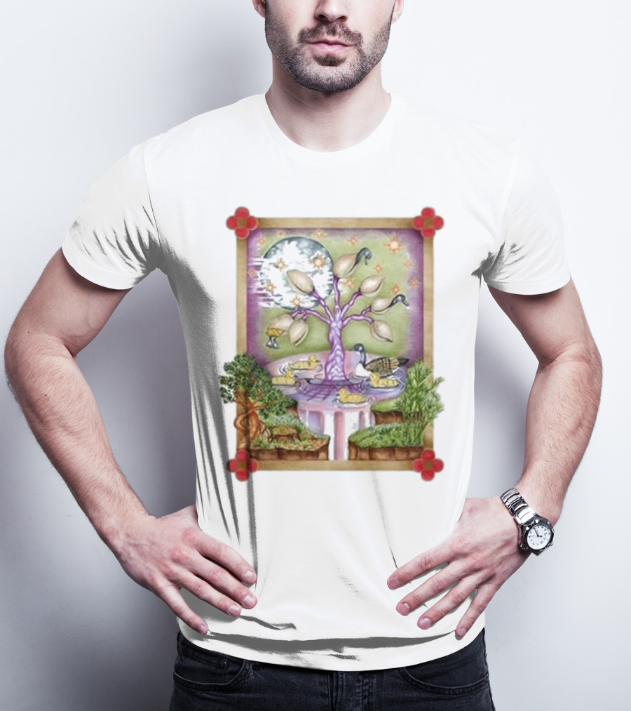 Crumbtheband Crumb Amama Enchanted Tree And Celestial Harmony T-Shirt