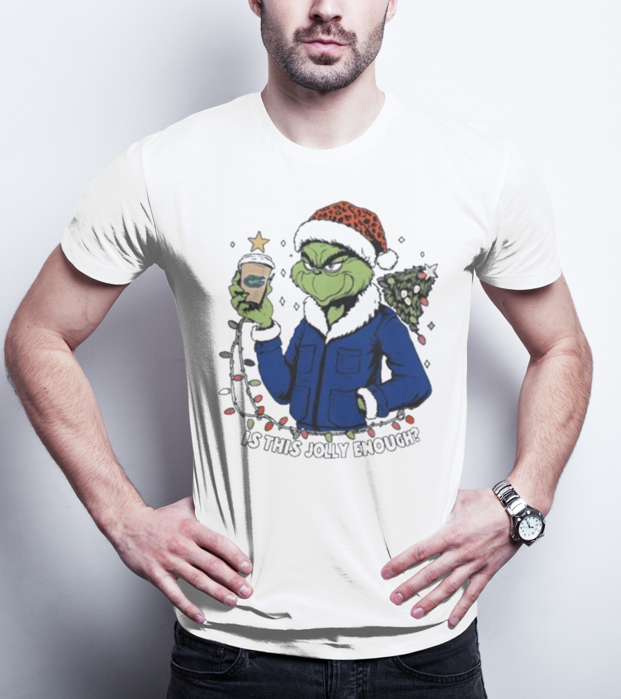 Florida Gators Grinch Is This Jolly Enough Merry Christmas T-Shirt