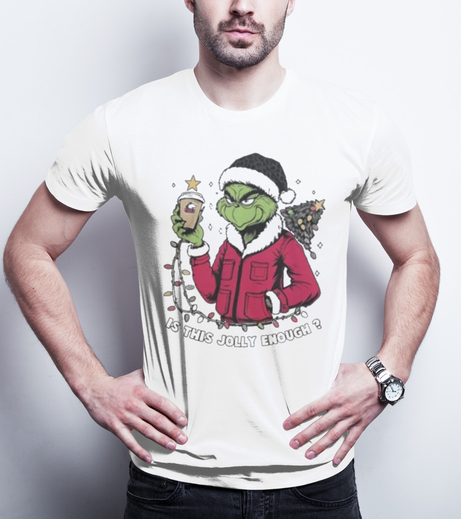 Northern Illinois Huskies Grinch Is This Jolly Enough Merry Christmas T-Shirt