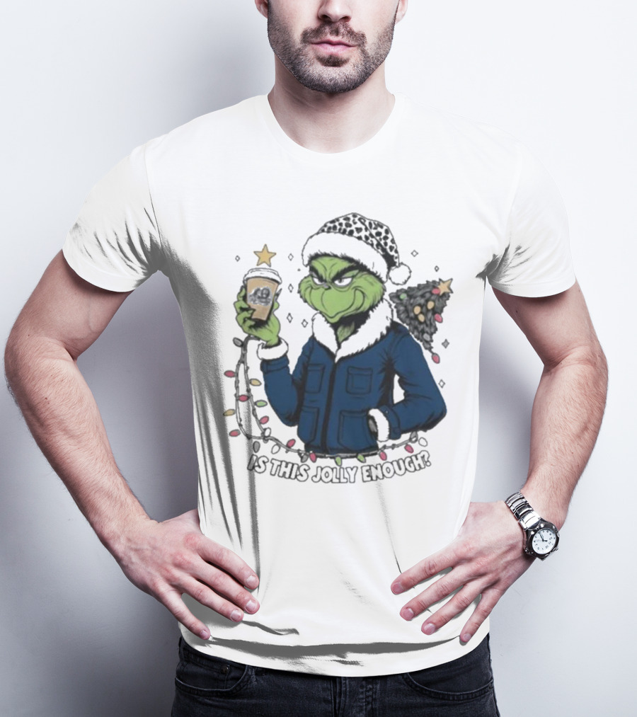 Old Dominion Monarchs Santa Grinch Christmas Is This Jolly Enough T-Shirt