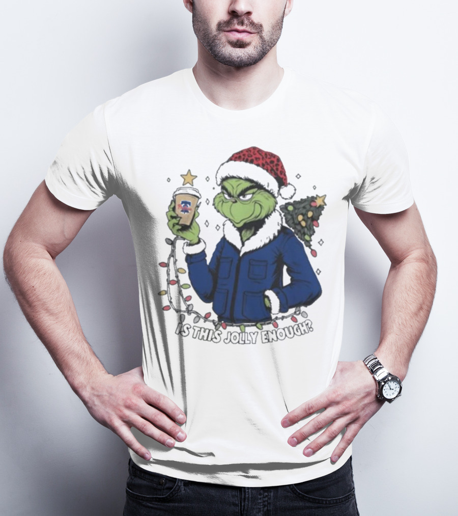 Philadelphia Phillies Grinch Is This Jolly Enough Merry Christmas T-Shirt