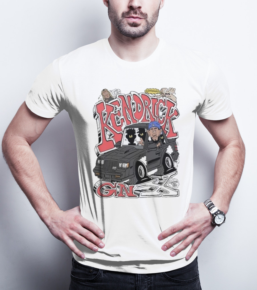 Kendrick GNX Freakorico Cartoon Car T-Shirt
