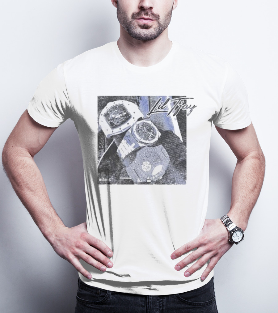 Lil Tjay Took A While Album Cover Watches T-Shirt