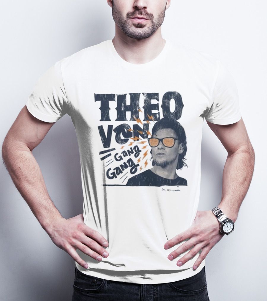 Theo Von Gang Gang Hypno Ivory Sunglasses T-Shirt
