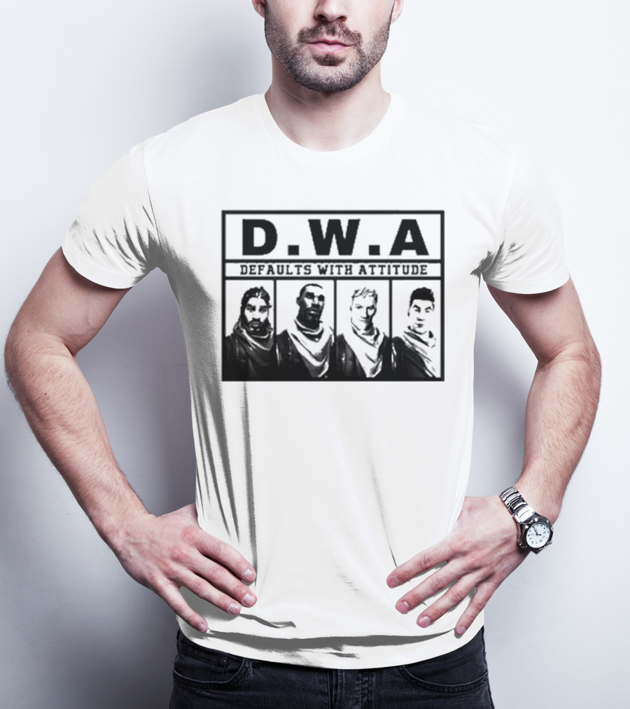 D.W.A Defaults With Attitude T-Shirt