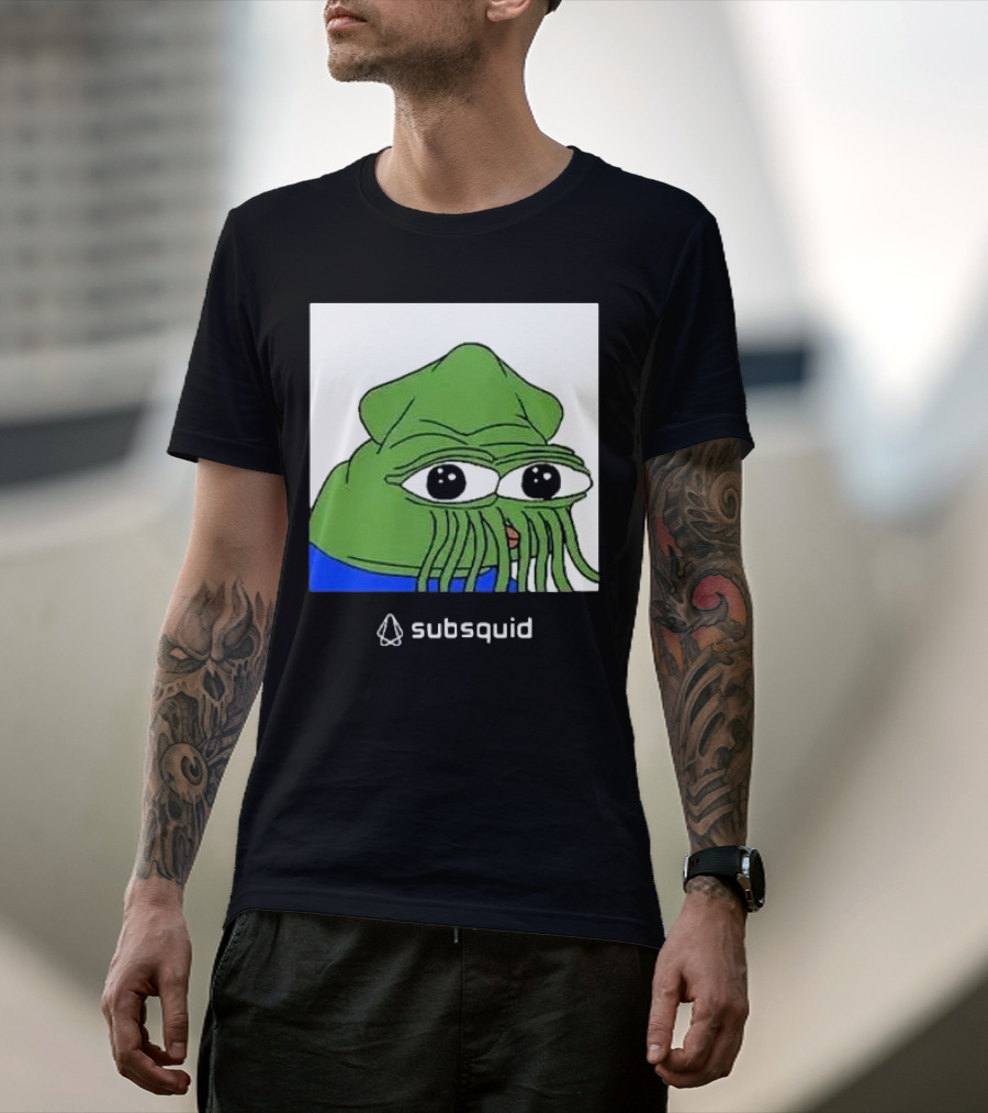 Dima Zhelezov Pepe The Frog Meme Subsquid T-Shirt