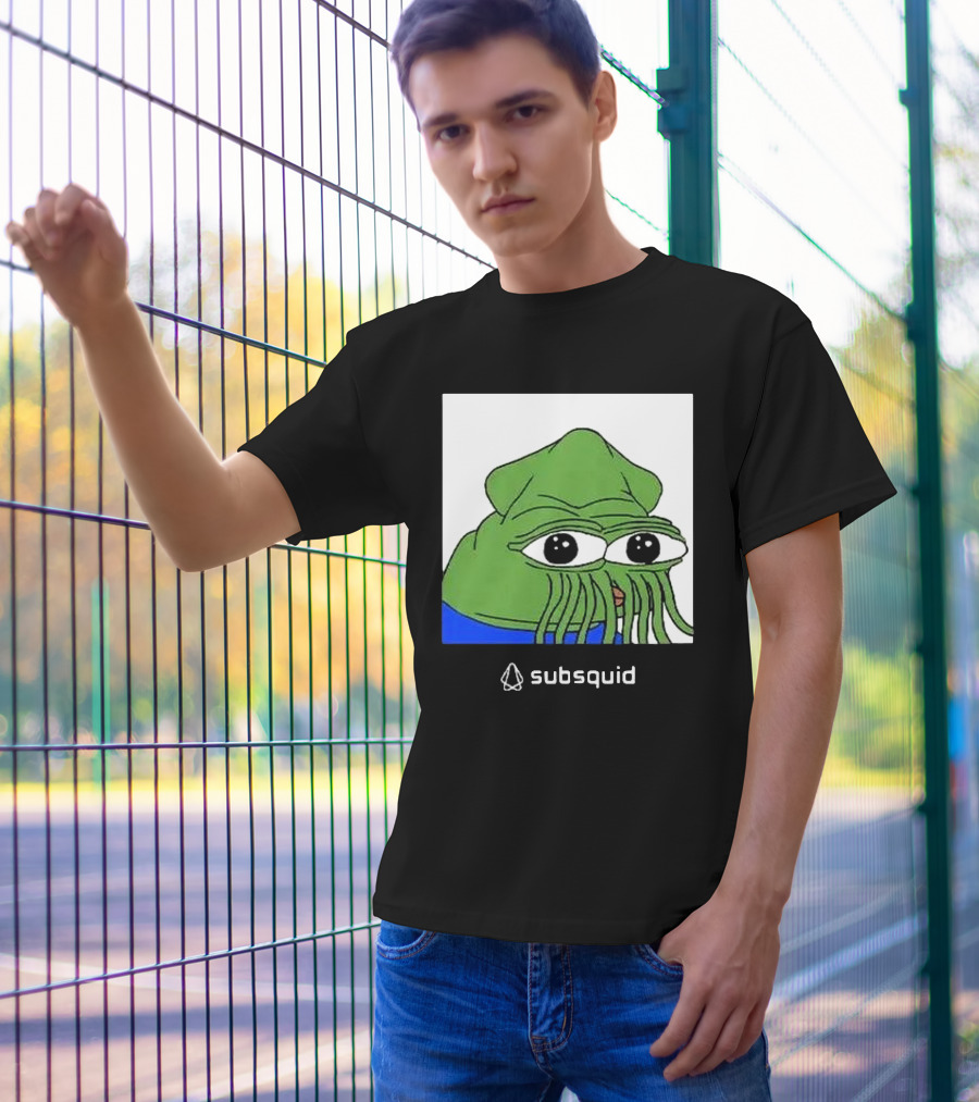 Dima Zhelezov Pepe The Frog Meme Subsquid T-Shirt