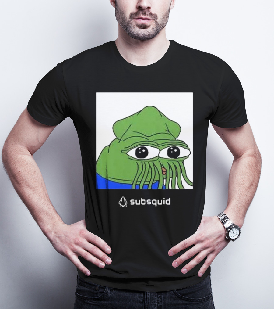 Dima Zhelezov Pepe The Frog Meme Subsquid T-Shirt