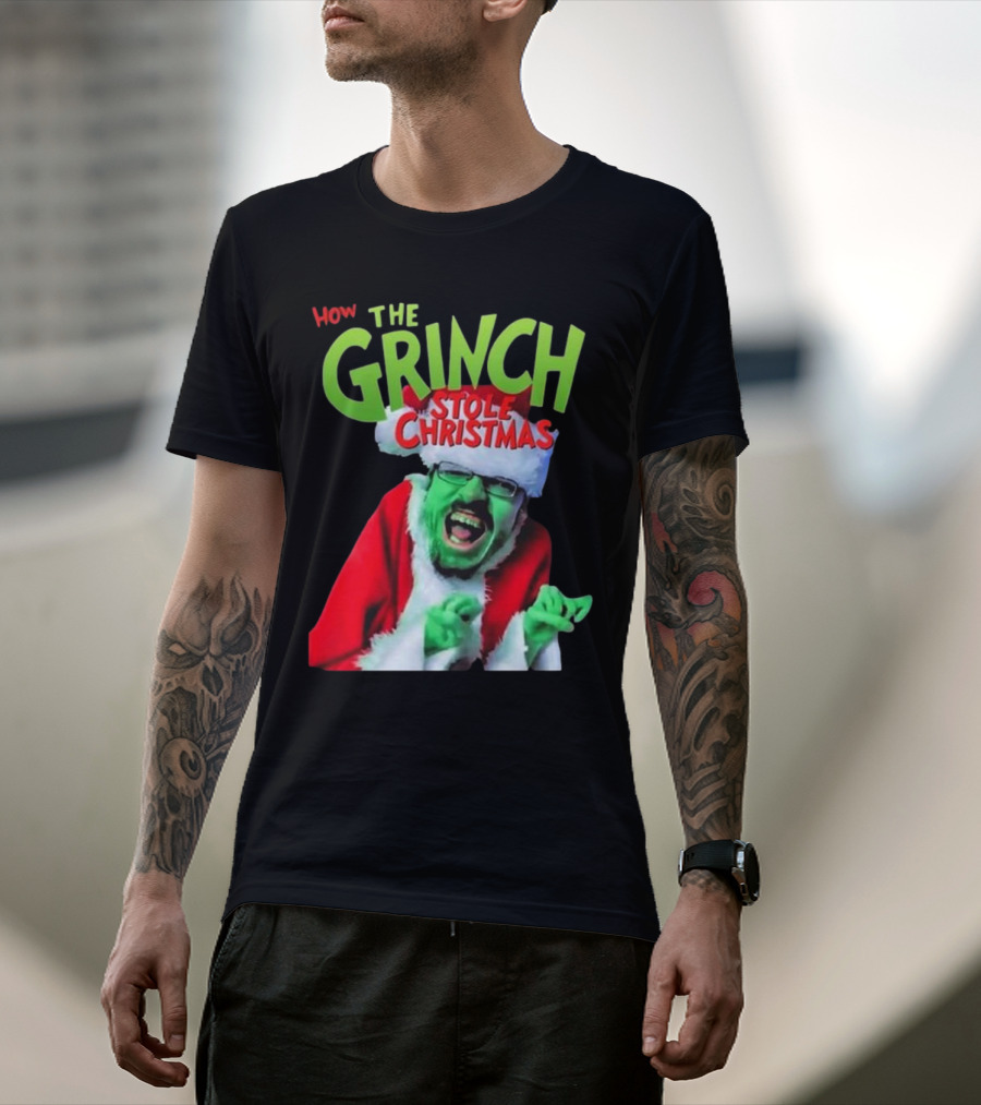 How The Grinch Stole Christmas Santa Costume Fun T-Shirt