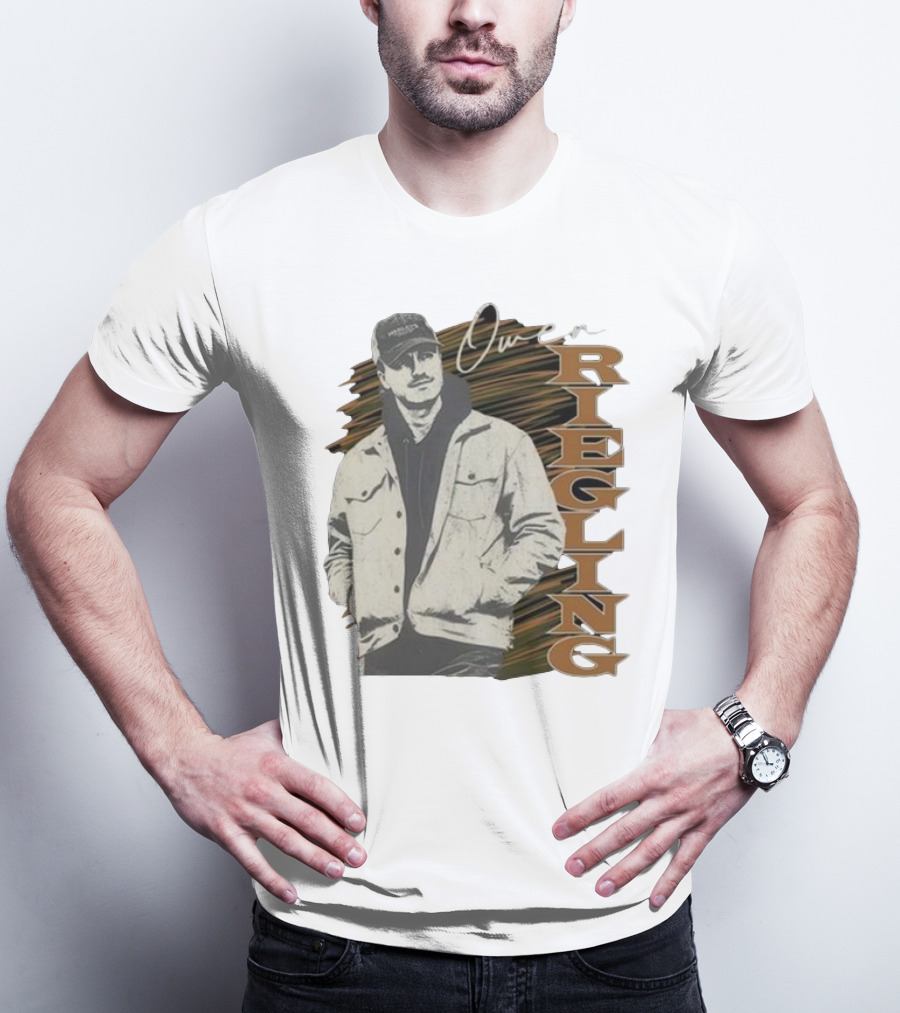 Owen Riegling Styled Portrait With Jacket And Cap T-Shirt