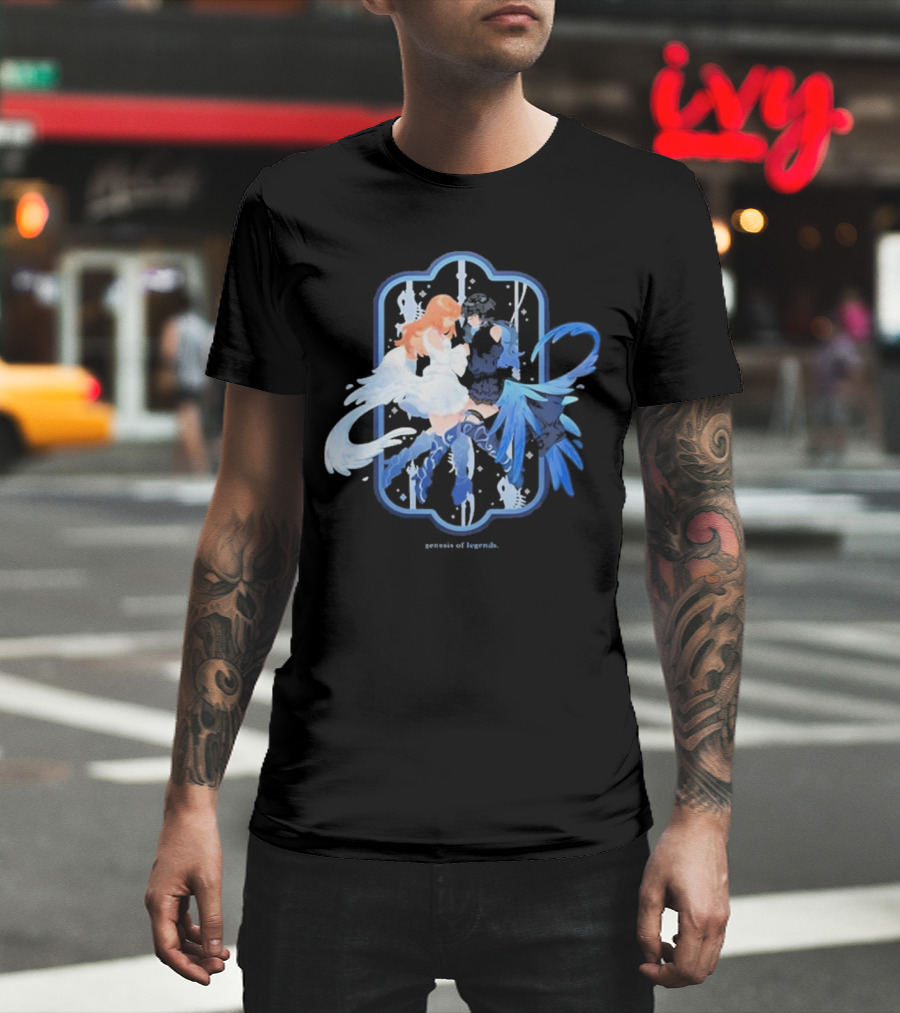 Genesis Of Legends Dual Characters Mythical Balance T-Shirt