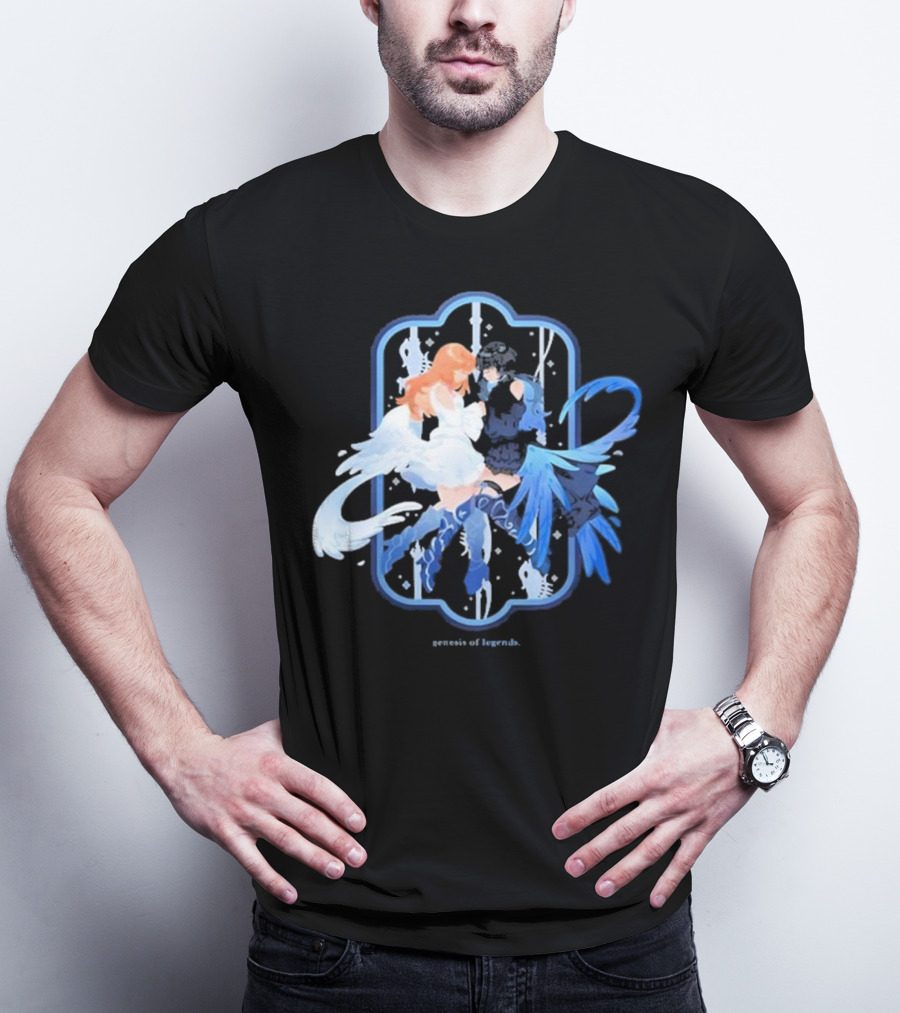 Genesis Of Legends Dual Characters Mythical Balance T-Shirt