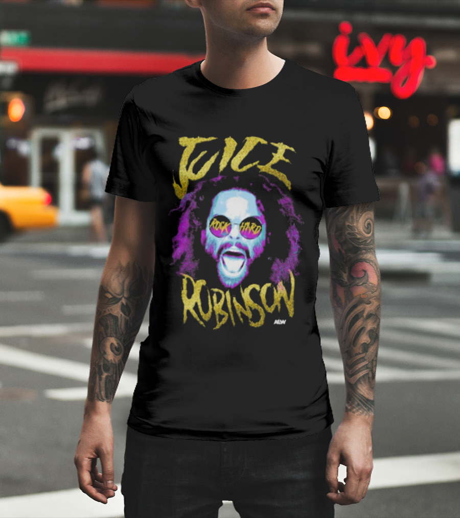 Juice Robinson Rock Hard AEW T-Shirt
