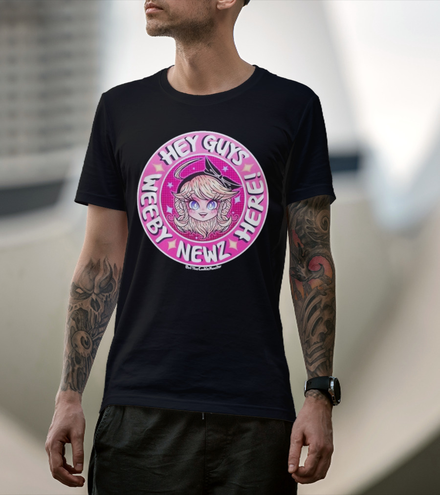 Hey Guys Weeby Newz Chibi Weeby Here T-Shirt